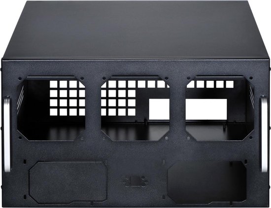 Spire RackSper 6U mining case - PC Behuizing - 1,2 mm staal SPCC Zwart ...