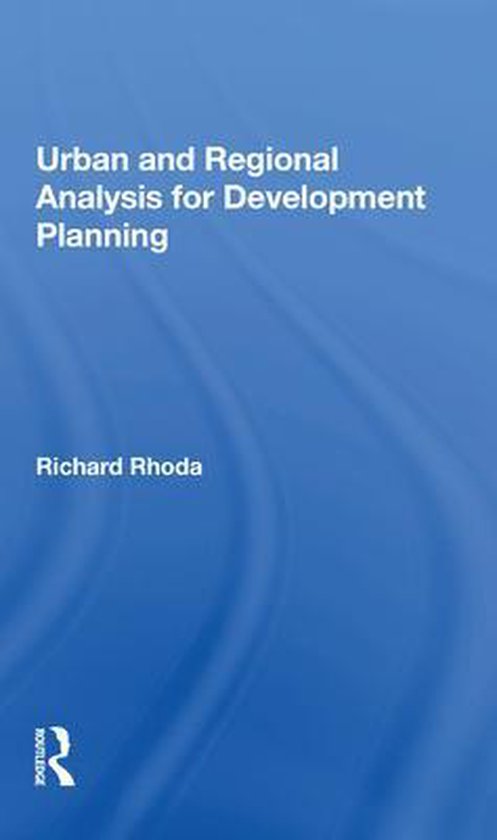 Urban And Regional Analysis For Development Planning | 9780367215606 ...