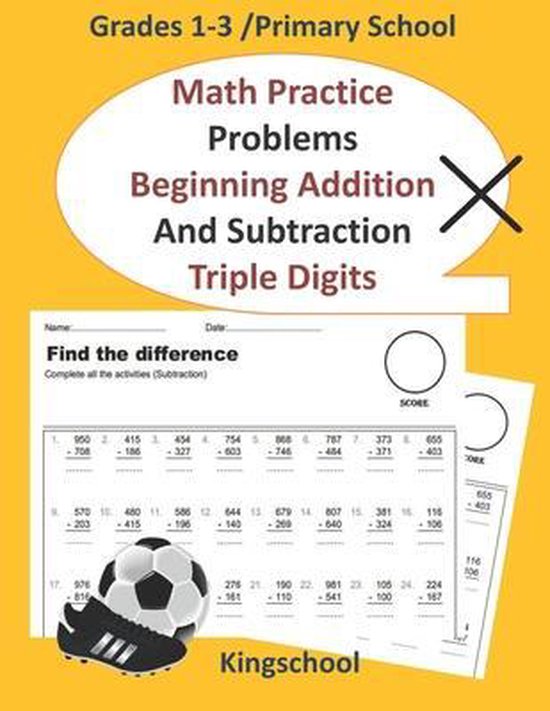 Math Practice Problems Beginning Addition and Subtraction ...