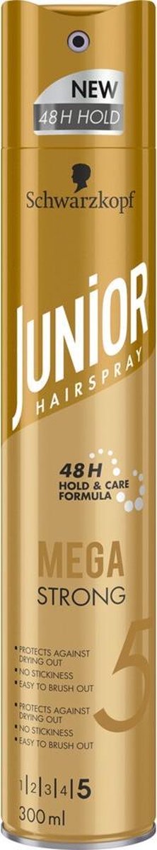 Junior Hairspray - Mega Strong - Haarlak - Haarstyling ...