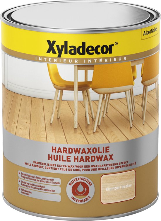 Xyladecor Hardwax Parketolie - Kleurloos - 0.75L | bol