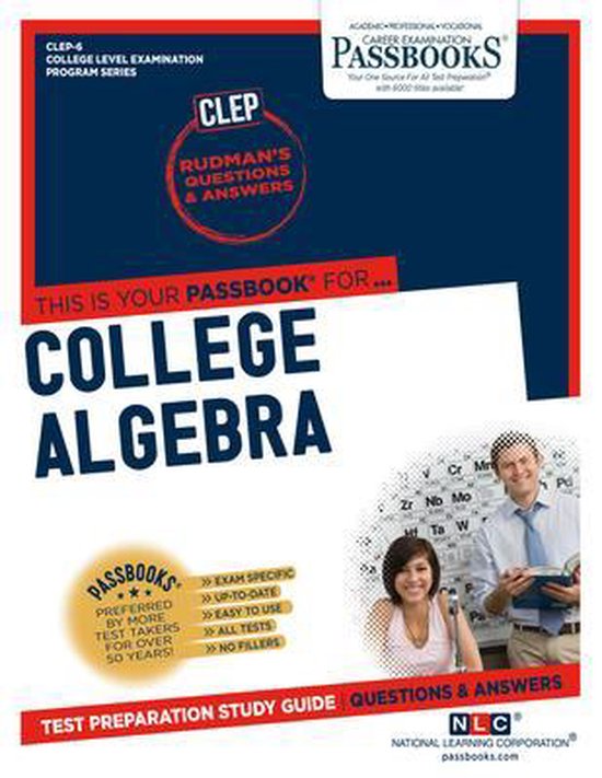 College Algebra (Clep-6) | 9781731853066 | National Learning ...