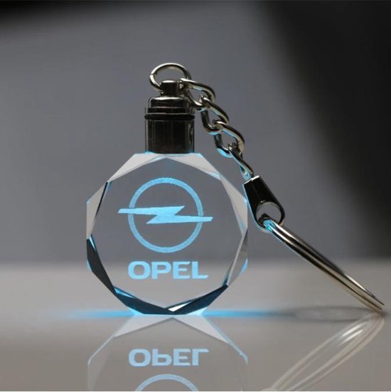 OPEL auto sleutelhanger - ledverlicht - auto accessoires - | bol
