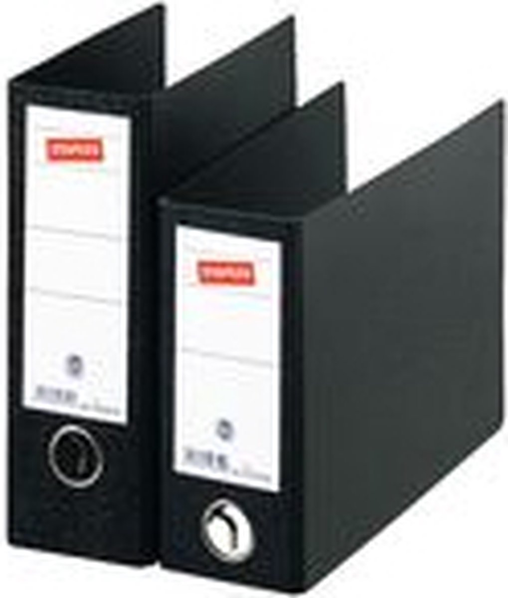 Staples Ordner, A5 Staand, Rugbreedte 80 mm, Karton, Zwart | bol.com