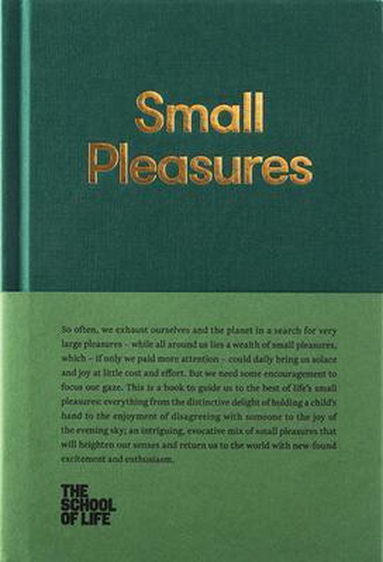 Small Pleasures, The School of Life | 9780993538735 | Boeken | bol.com