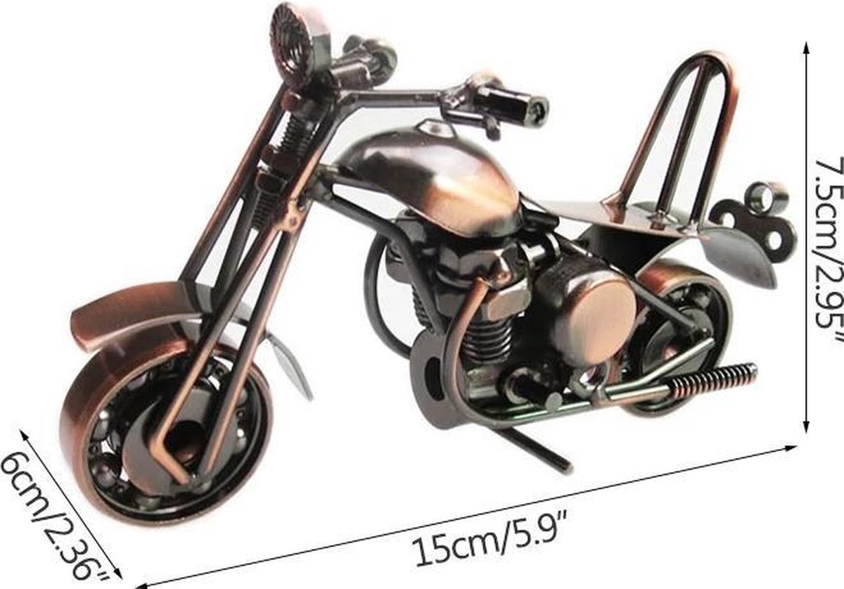 Decoratie Miniatuur Motor - Ijzer / kunststof Miniatuur AutoDecoratie ...