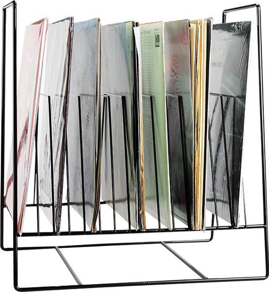 LP vinyl design opbergrek - platenrek retro 60 tot 70 vinyl lp 12 inch ...