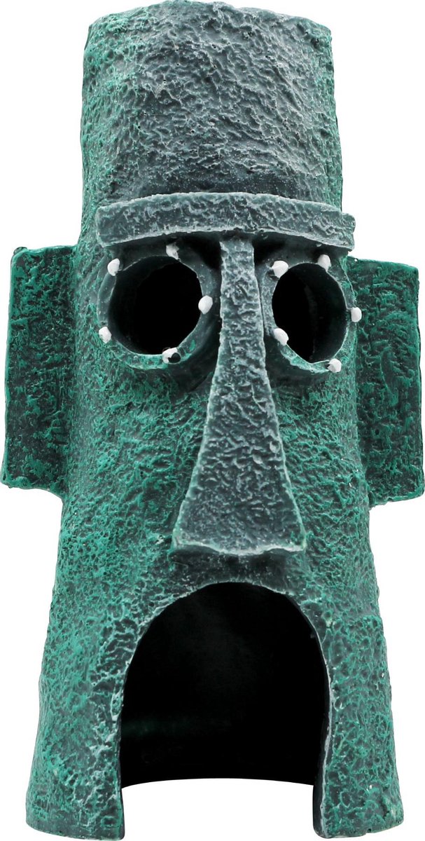 Spongebob aquarium decoratie - Octo Moai huis | bol