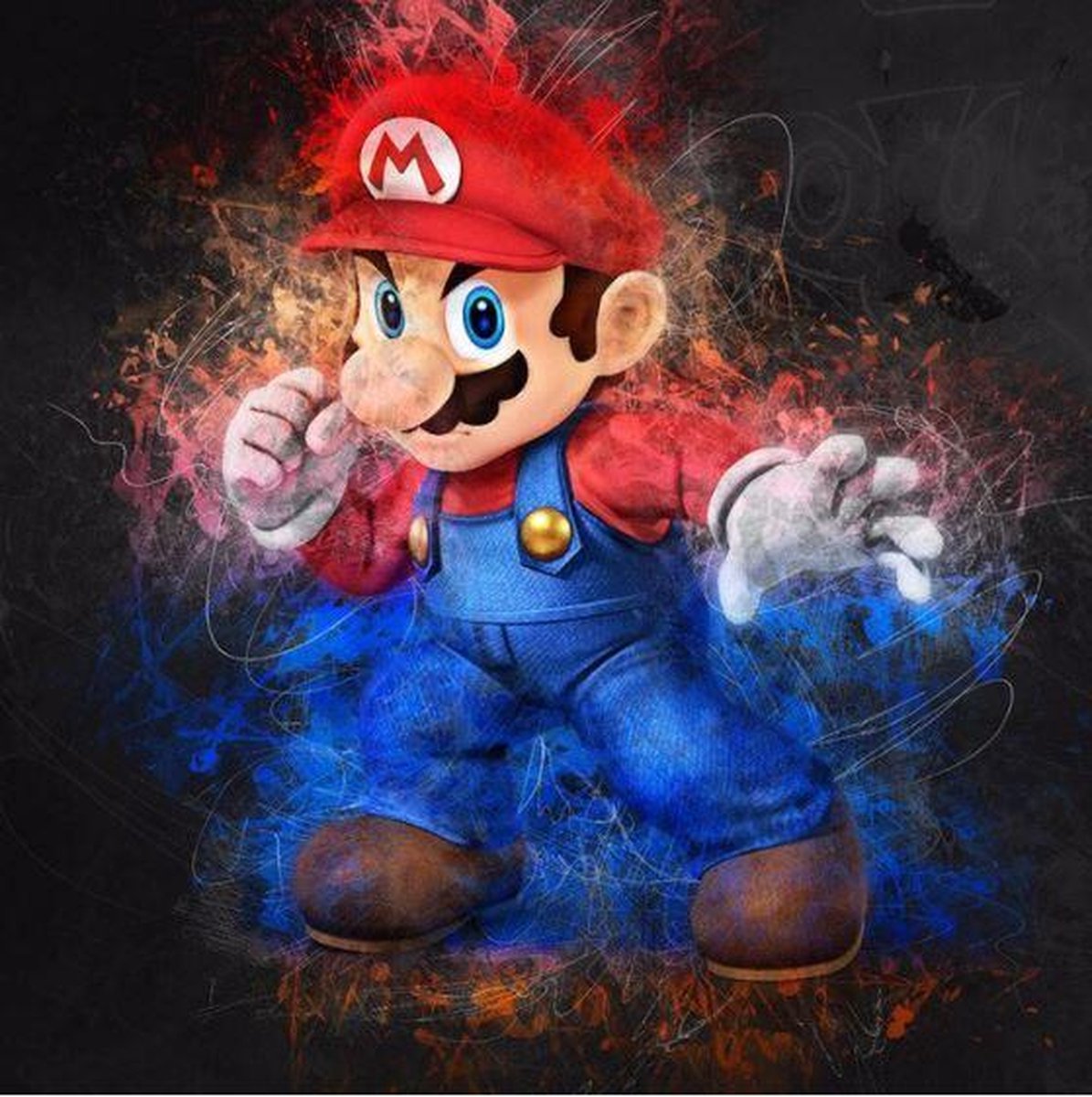 Mario - Diamond Painting - 15x15cm - Complete Set - Inclusief Tools ...