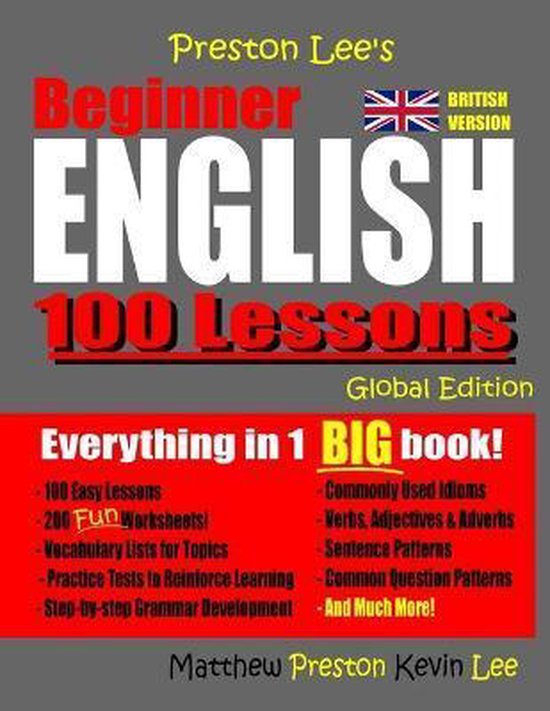 Preston Lee's English Global Edition (British Version)- Preston Lee's ...