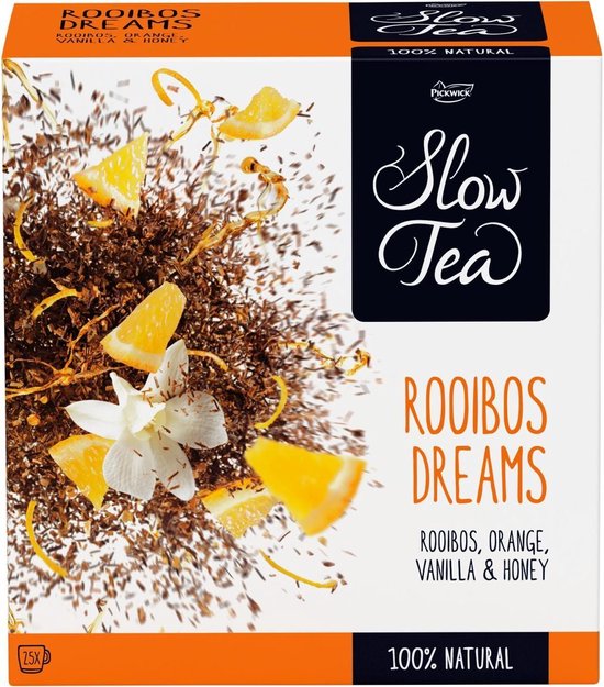 Pickwick Slow Tea Rooibos Dreams Doosje 25 theezakjes | bol