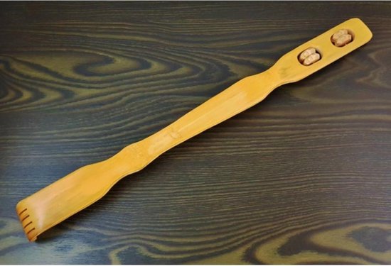 Ruggenkrabber van Bamboe - Rugkrabber - Hoofdmassage - Krabber ...