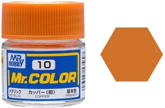 Mrhobby - Mr. Color 10 Ml Copper (Mrh-c-010) | bol.com