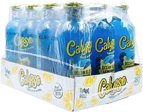 Calypso - Ocean Blue Lemonade - Taste of the Islands 12x473ml | bol