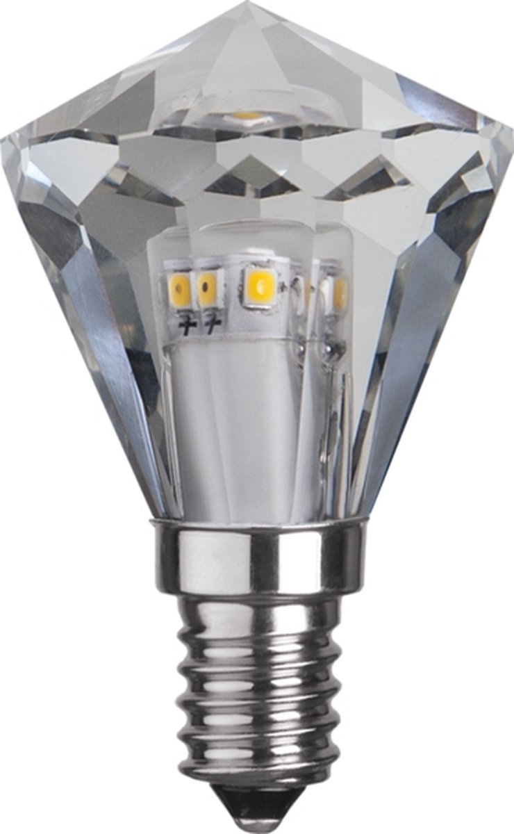 LED Lamp - Dimbaar - E14 - P45 - Diamond | bol.com
