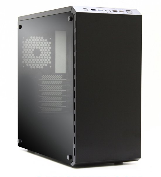 LC-Power Gaming 986B - Dark Shadow Midi Tower Zwart | bol