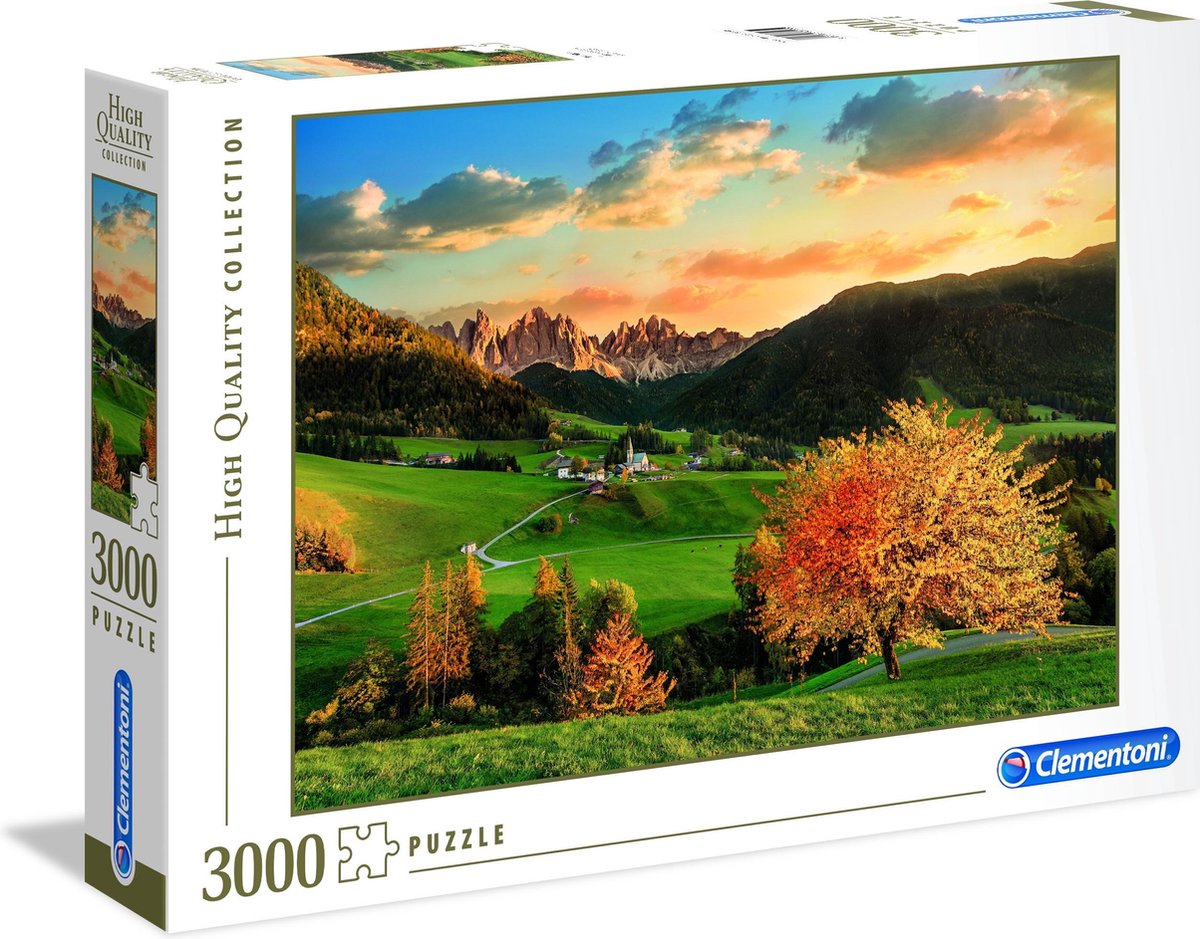 Clementoni Puzzels voor volwassenen - The Alps - High Quality ...