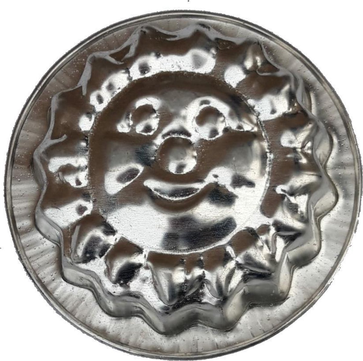 bakblik - cakeblik - 2 zonnen - zon - metaal - (lees beschrijving ...