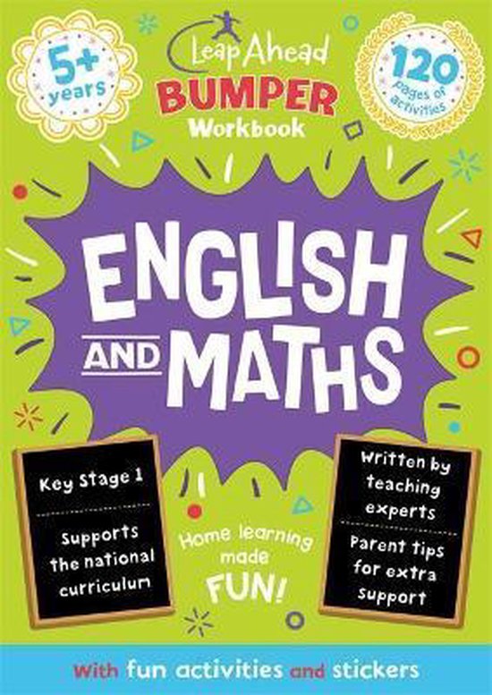 Leap Ahead Bumper Workbook: 5+ Years English and Maths, Igloo Books ...