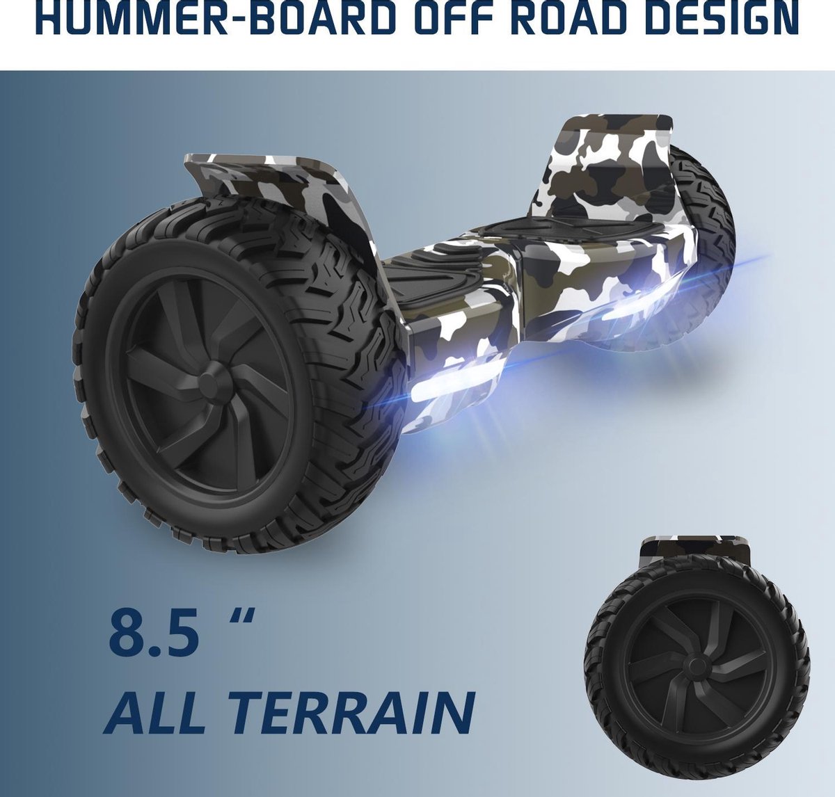 Evercross Challenger Basic 2019 Meilleur Hoverboard SUV 8,5 pouces avec ...