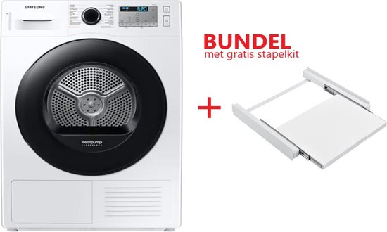 Bundel - Samsung DV81TA220AH/EN - Warmtepomp Droger - 8kg - A ...