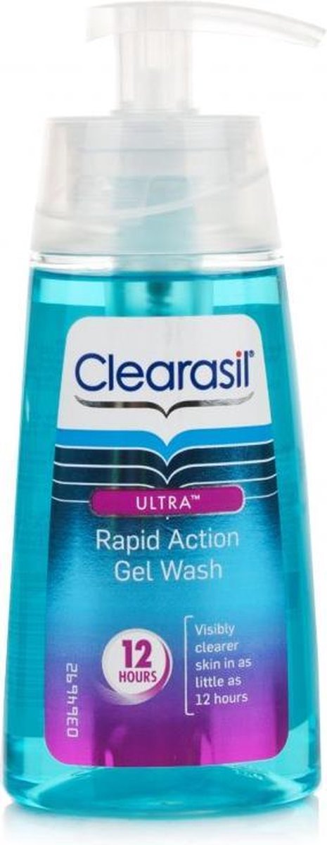 bol.com | Clearasil Ultra Rapid Action Scrub Wash - Reinigingsgel - 200 ml