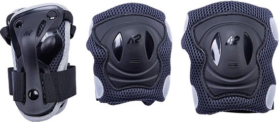 K2 Valbescherming setVolwassenen - zwart/wit | bol