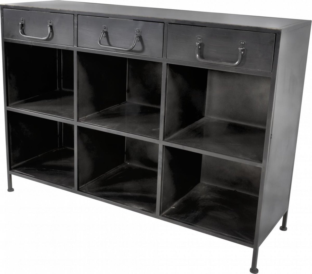 Industriële Dressoirkast 3 lades | bol.com