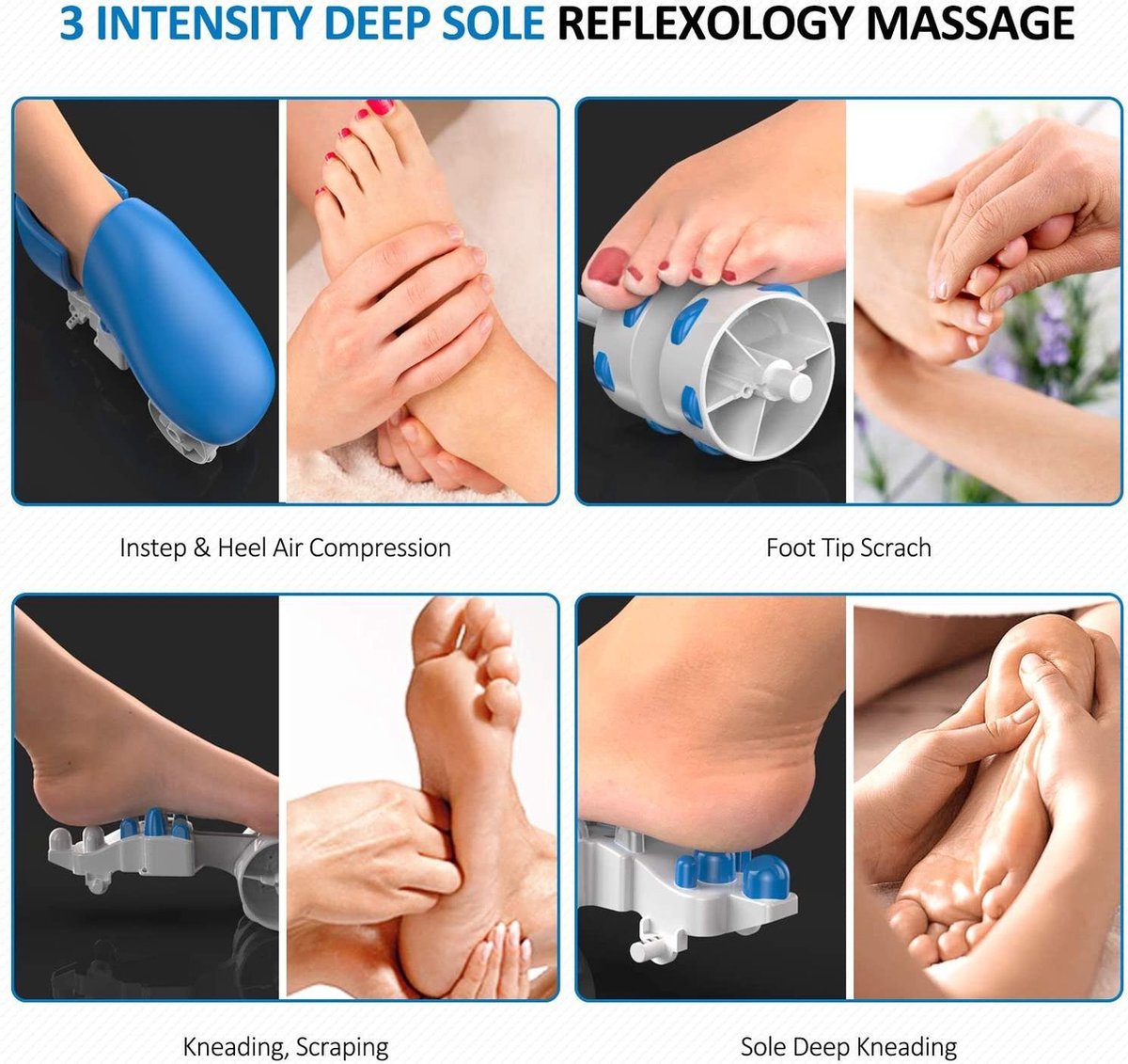 Renpho Voetmassage Apparaat Shiatsu Voetmassage Met Warmtefunctie