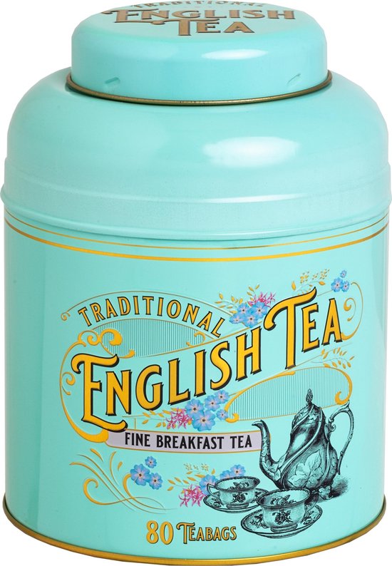 New English Teas Vintage Victorian Mint 80 Teabags Fine Breakfast ...
