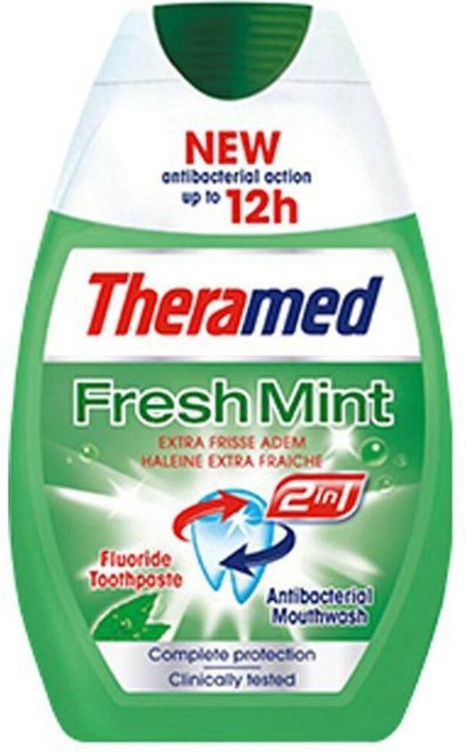 Theramed 2 in 1 Fresh Mint - 1 stuk | bol