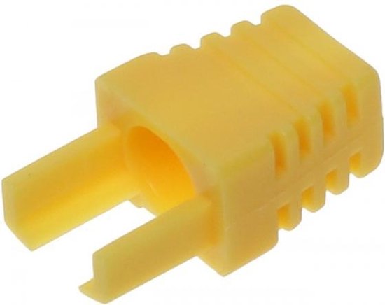 JMS® Interne Kabel Huls Geel - RJ45 Boot - Cable Boot - kabelhuls -Tule ...