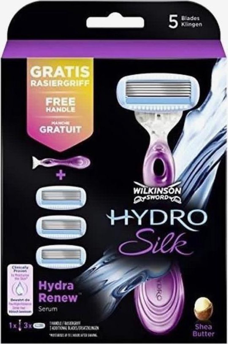 Wilkinson Sword - Hydro Silk - Scheermesjes voor vrouwen - 5 mesjes ...