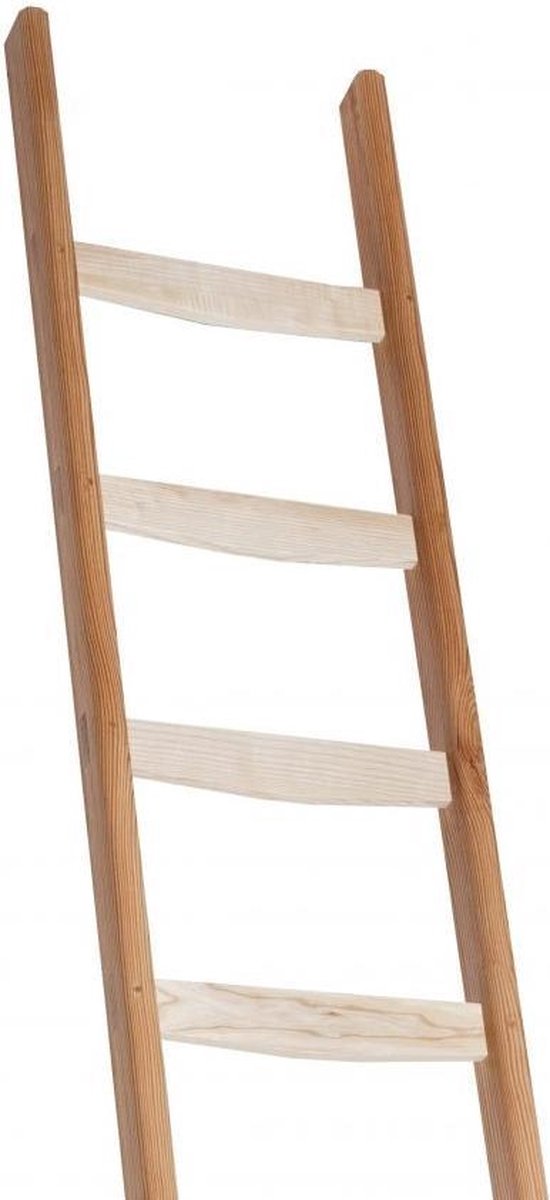 Enkele houten ladder 10 sporten (275cm) | Houten ladders | bol.com