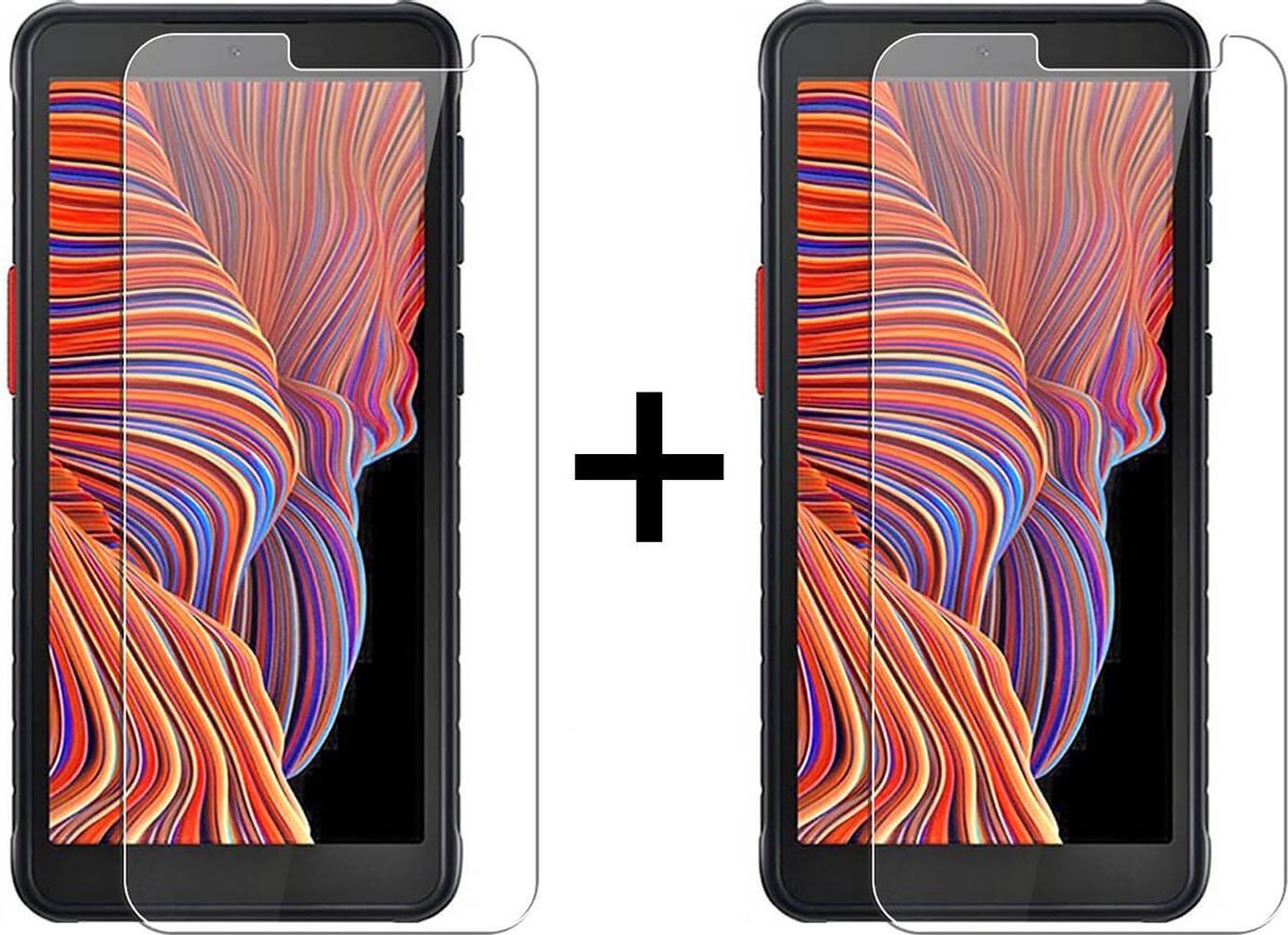 Samsung Galaxy Xcover 5 Screenprotector Tempered Glass Beschermglas - 2 stuks | bol.com