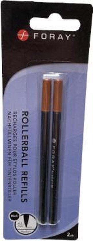 Foray Zwarte Rollerball Vullingen 0.5 mm - Medium | bol