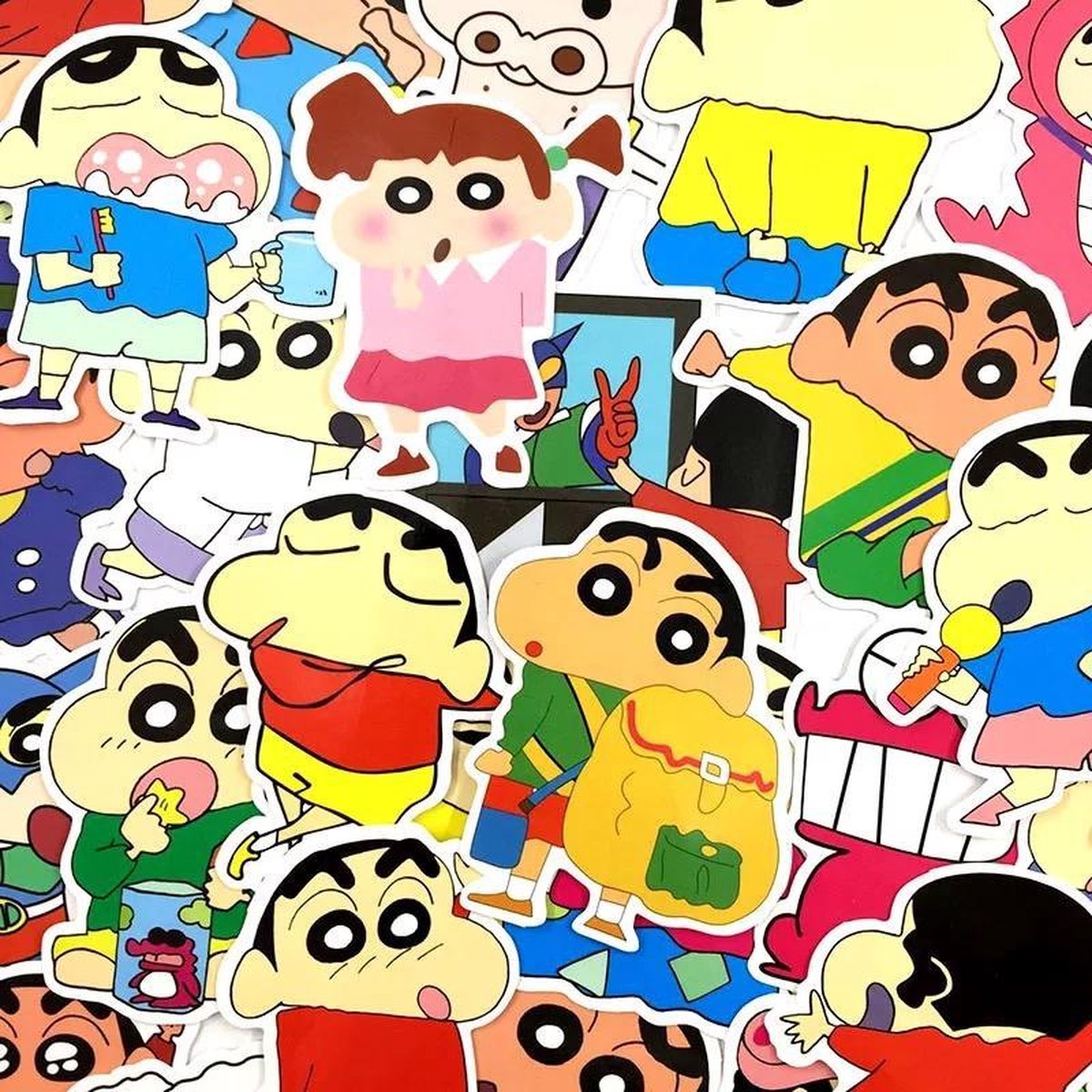 Shin chan 25 stickers ||vinyl graffiti stickers|| VSCO stickers|| | bol.com