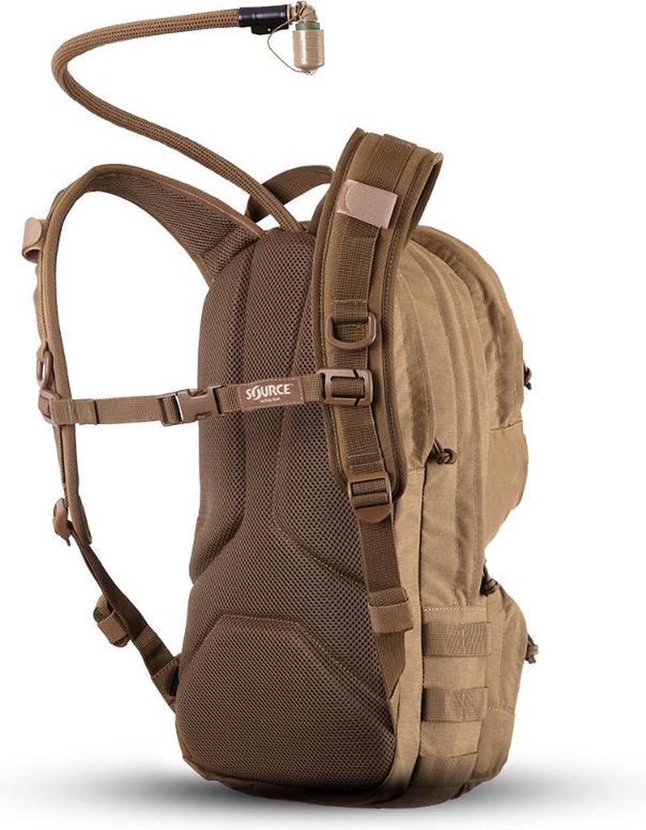 Source Tactical rugzak met waterzak Commander 10L - Zwart | bol.com