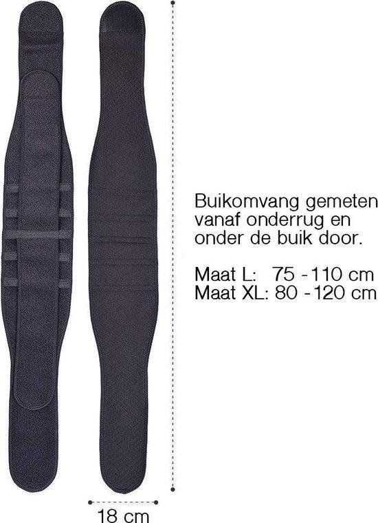 Buikband - Zwangerschapsband - Bekkenband - Onesize - Zwart | bol.com