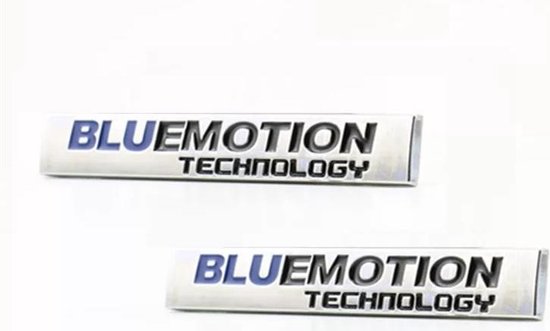 Volkswagen Bluemotion Letters Embleem Logo Stikker | bol