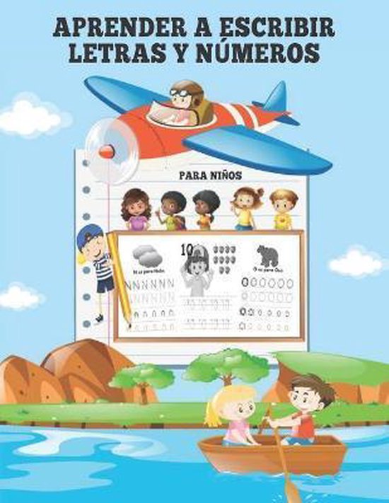 Aprender a Escribir Letras Y Numeros | 9798679276376 | Cengo Arts ...