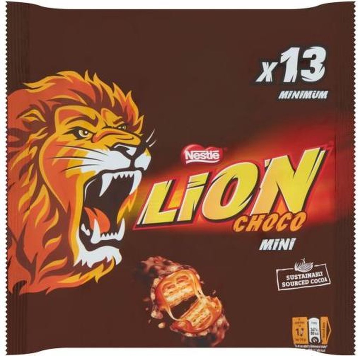 Nestlé Lion mini choco 13 stuks 250 gram | bol.com
