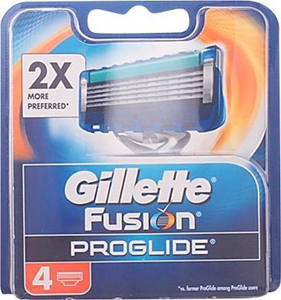 Gillette Fusion ProGlide Scheermesjes - 4 Stuks | bol.com