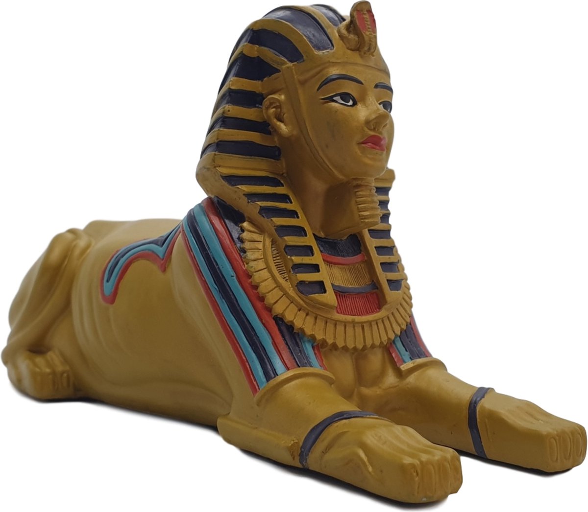 Egypte beeldjes sfinx decoratie 10cm hoog – uit toetanchamon tijd ...