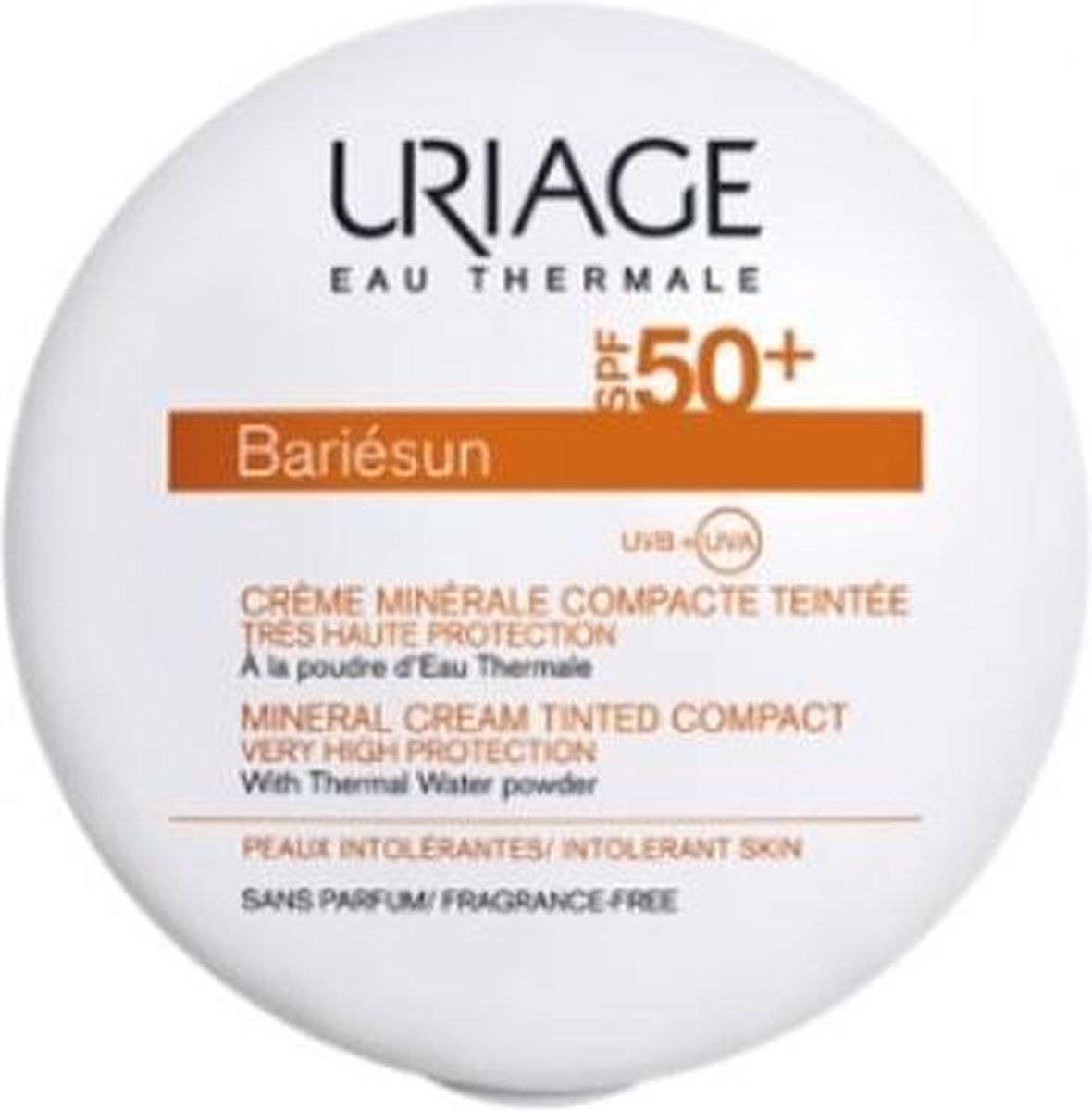 Uriage Compact Crème Bariésun Crème Minérale Compacte | bol.com