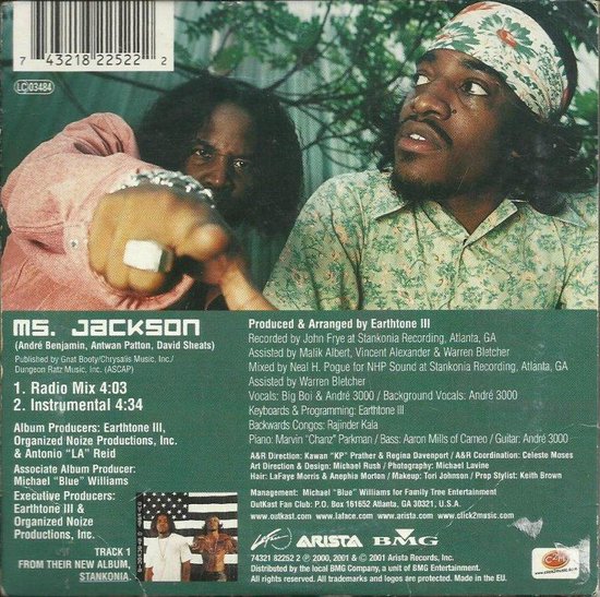 ms. Jackson (cd single), Outkast | Muziek | bol