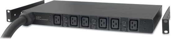 Rack PDU. Basic. 1U. 22kW. 400V. (6) C19 | bol