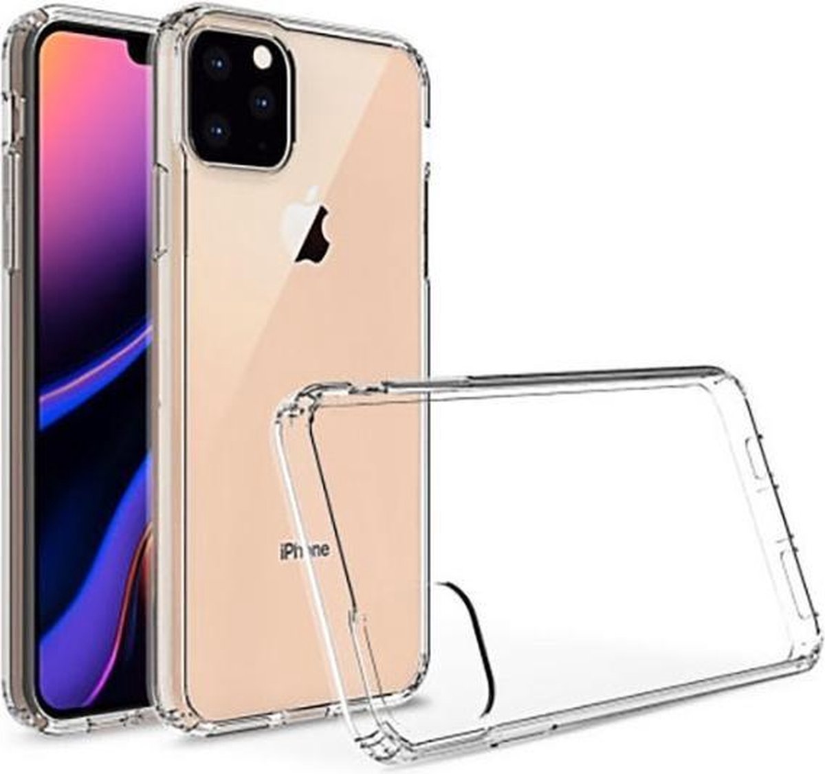Ntech Apple iPhone 11 Pro Back Cover Hoesje - Transparant | bol.com