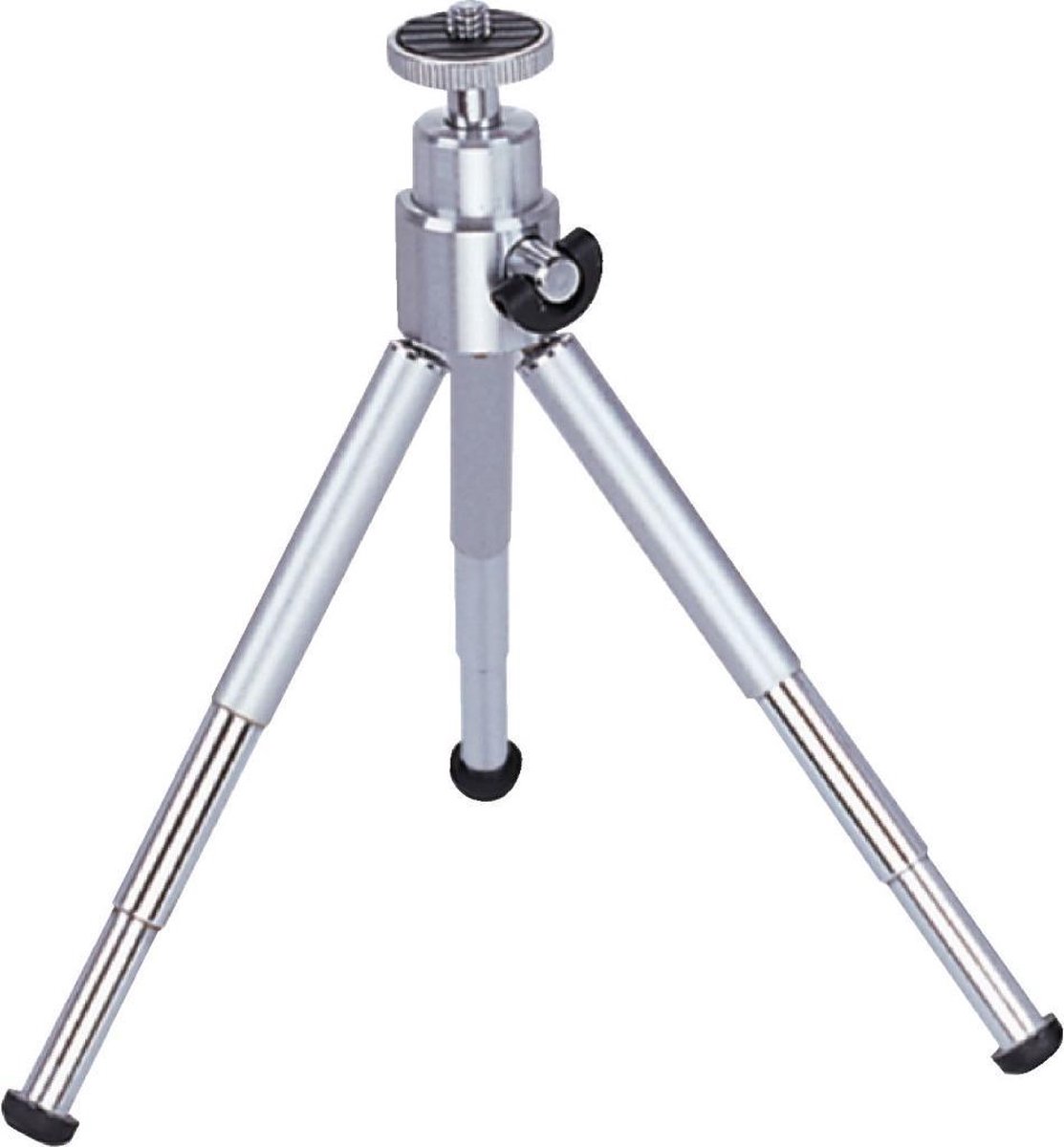 Mini-Tripod 15 cm 0.8 kg Silver (Mini Statief) | bol.com