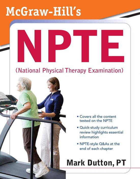 McGraw-Hill's NPTE (National Physical Therapy Examination) (ebook), Mark Dutton |... | bol